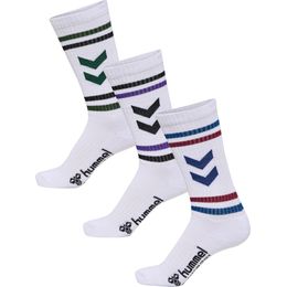Hummel Socken Damen Gr&ouml;&szlig;e 35/38 blau / gr&uuml;n / lila / rot / schwarz / wei&szlig;