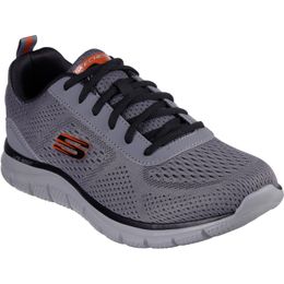 Skechers Track Sneaker Herren - grau - Gr. 42 1/2 - Polyester
