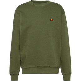 Ellesse Sweatshirt Herren - oliv - Gr. L - Baumwolle/Polyester