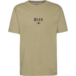 Bear Maze T-Shirt Herren - beige - Gr. S