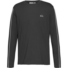 Ellesse Jet Langarmshirt Herren - schwarz - Gr. M - Baumwolle