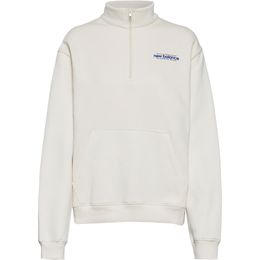 New Balance Sweatshirt Damen - beige - Gr. M - Baumwolle/Polyester
