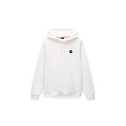Napapijri Sweatshirt 'B-Badge H' Herren Gr&ouml;&szlig;e XL wei&szlig;