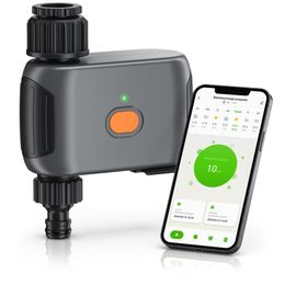 Brandson Bew&auml;sserungssteuerung mit WLAN, Bew&auml;sserungscomputer, Wifi Timer, automatische Gartenbew&auml;sserung