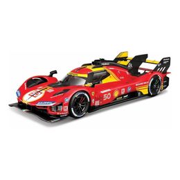 Bburago 18-16303 - Modellauto - Ferrari 499P LMH #50 '24 (Ma&szlig;stab 1:18) Sammler Auto Motorsport