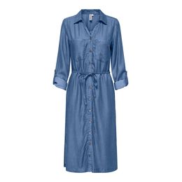 Only Kleid 'ONLCHARIS' Damen Gr&ouml;&szlig;e 42 blue denim Winterkleid