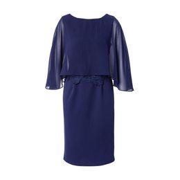 Apart Kleid Damen Gr&ouml;&szlig;e 46 nachtblau Winterkleid