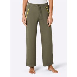 feel good Damen Hose, khaki, Größe 44/46
