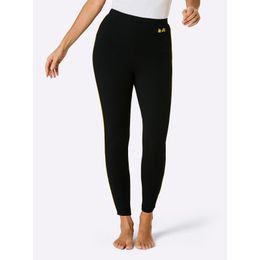 feel good Damen Leggings, schwarz, Gr&ouml;&szlig;e 44/46