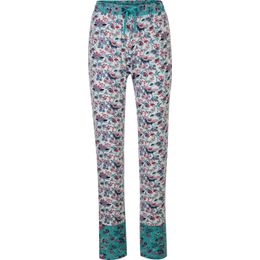 w&auml;schepur w&auml;schepur Damen Schlafanzug, ozean-ecru-bedruckt, Gr&ouml;&szlig;e 36/38