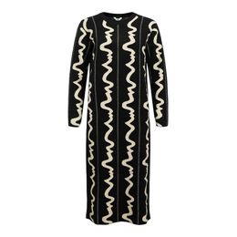 Object Knitted dress 'OBJRay' female size XL Beige / Black