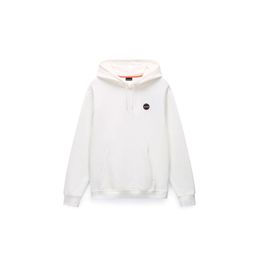 Napapijri Sweatshirt 'B-Badge H' Herren Gr&ouml;&szlig;e M wei&szlig;