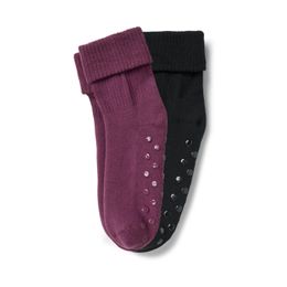 Tchibo - 2 Paar Stoppersocken - Damen - Gr. 39-42 - bordeaux
