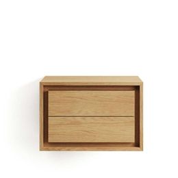 Pharao24.de Teakholz Badezimmer Unterschrank im Skandi Design 60 cm breit
