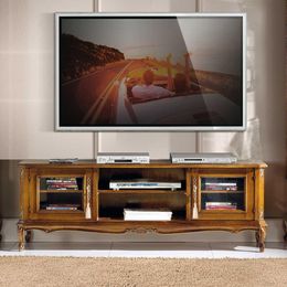 Pharao24.de TV Möbel in Nussbaumfarben 150 cm breit