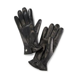 Peter Hahn Roeckl - Handschuh, schwarz, Gr. 7.5 - Leder