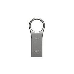 Silicon Power USB-Stick, FIRMA F80, 16GB, USB 2.0, Silber - SP016GBUF2F80V1S