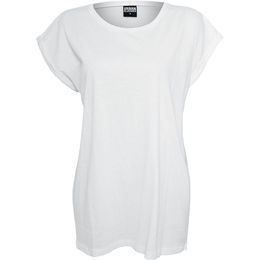 Urban Classics Ladies Extended Shoulder Tee T-Shirt wei&szlig; in 3XL TB771 white