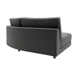 Jette Home Element Abschluss rund rechts in Feincord Modulsofa Sila grau Ma&szlig;e (cm): B: 205 H: 85 T: 166.0 &raquo; M&ouml;bel Kraft