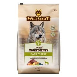 Wolfsblut Limited Ingredients Trockenfutter Hund, Adult, Dark Forest 9 kg