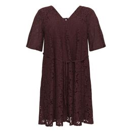 Kaffe Curve Kleid 'Nima' Damen Gr&ouml;&szlig;e 52 bordeaux Winterkleid