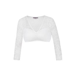 Marjo Trachtenbluse 'Zeil' Damen Gr&ouml;&szlig;e 48 offwhite