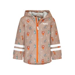 Playshoes Funktionsjacke Jungen Gr&ouml;&szlig;e 80 brokat / petrol / dunkelorange / wei&szlig;