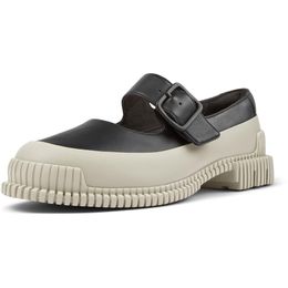 Camper Slipper 'Pix' Damen Größe 38 hellbeige / schwarz