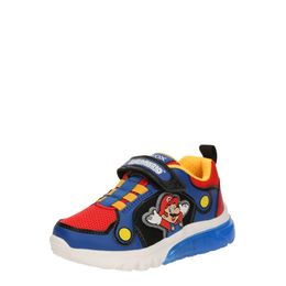 Geox Sneaker 'CIBERDRON' Jungen Gr&ouml;&szlig;e 37 blau / gelb / rot / schwarz