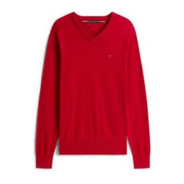 Tommy Hilfiger Pullover 'ESSENTIAL' Herren Gr&ouml;&szlig;e L rot