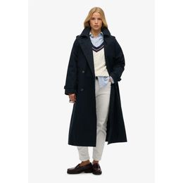 Superdry Between-Seasons Coat female Blue size 42