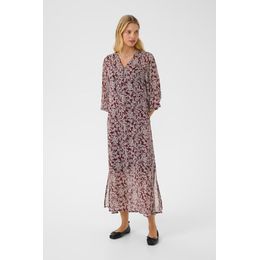 PART TWO Kleid 'Berit' Damen Größe 38 beere / weiß Winterkleid