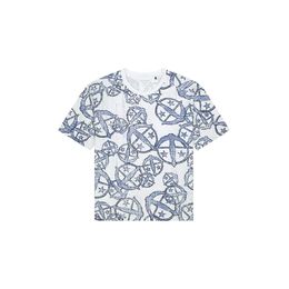 Schiesser Shirt ' Schiesser 150 YEARS ' male Blue, White size 56