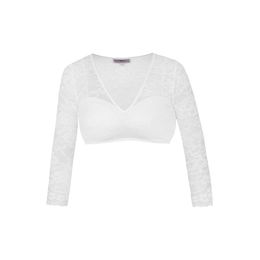 Marjo Trachtenbluse 'Zeil' Damen Gr&ouml;&szlig;e 48 offwhite