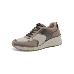 Tamaris Sneaker low Damen Gr&ouml;&szlig;e 42 beige / braun