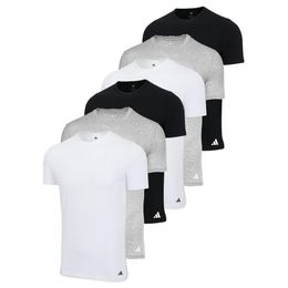 adidas originals Shirt male Grey, Black, White size L
