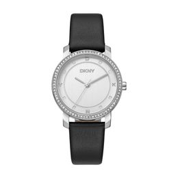 DKNY Uhr - Quarzuhr Astoria Glitz - Gr. unisize - in Schwarz - f&uuml;r Damen
