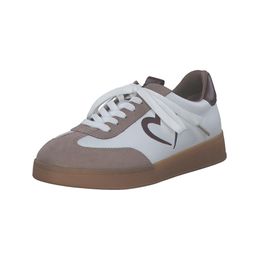 MARCO TOZZI by Guido Maria Kretschmer Schn&uuml;rschuhe '83701-44' Damen Gr&ouml;&szlig;e 42 dunkelbeige / wei&szlig;