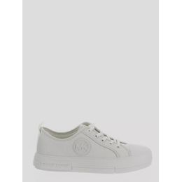 Michael Kors Low-Top Sneaker - Evy Lace Up - Gr. 6_5 - in Wei&szlig; - f&uuml;r Damen