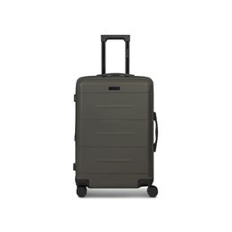 Police London 4 Rollen Trolley 64 cm mit Dehnfalte in cool olive | Gr.: onesize