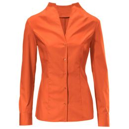 Heine Hemdbluse in orange | Gr.: 40