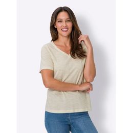 Sieh an! Kurzarm-Shirt in sand-meliert | Gr.: 44