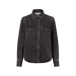 Marie Lund Jeansbluse in schwarz | Gr.: S