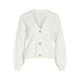 Vila Strickjacke in White Alyssum | Gr.: XL