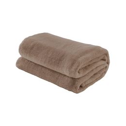 Erwin Müller Erwin Müller Wohndecke Salerno in taupe | Gr.: 130 x 170 cm