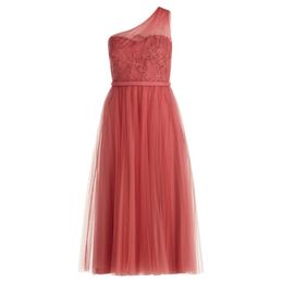 Vera Mont Abendkleid mit Plissee in Bright Rust | Gr.: 44