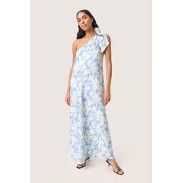 Soaked in Luxury Kleid SLBecca Lockere Passform in Vista Blue Floral Print | Gr.: XS