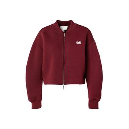 Calvin Klein Jeans Jacke Damen Gr&ouml;&szlig;e XXL weinrot / wei&szlig;