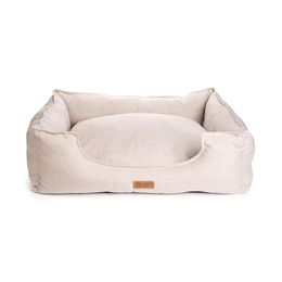 Hundebett "Vanilla" (beige) in 3 Gr&ouml;&szlig;en