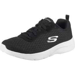 Skechers Sneaker 'Dynamight' Damen Größe 38 schwarz / silber / weiß